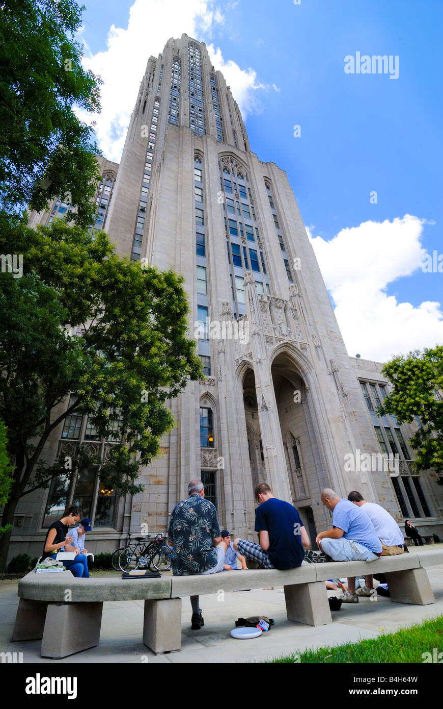 The Cathedral of Learning a local and national landmark is the ...