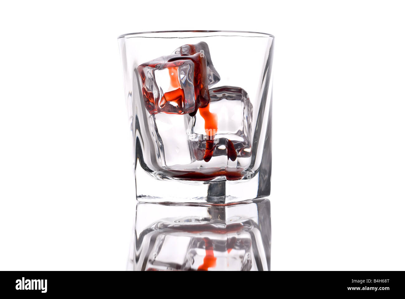 Blood cube frozen glass hi-res stock photography and images - Alamy