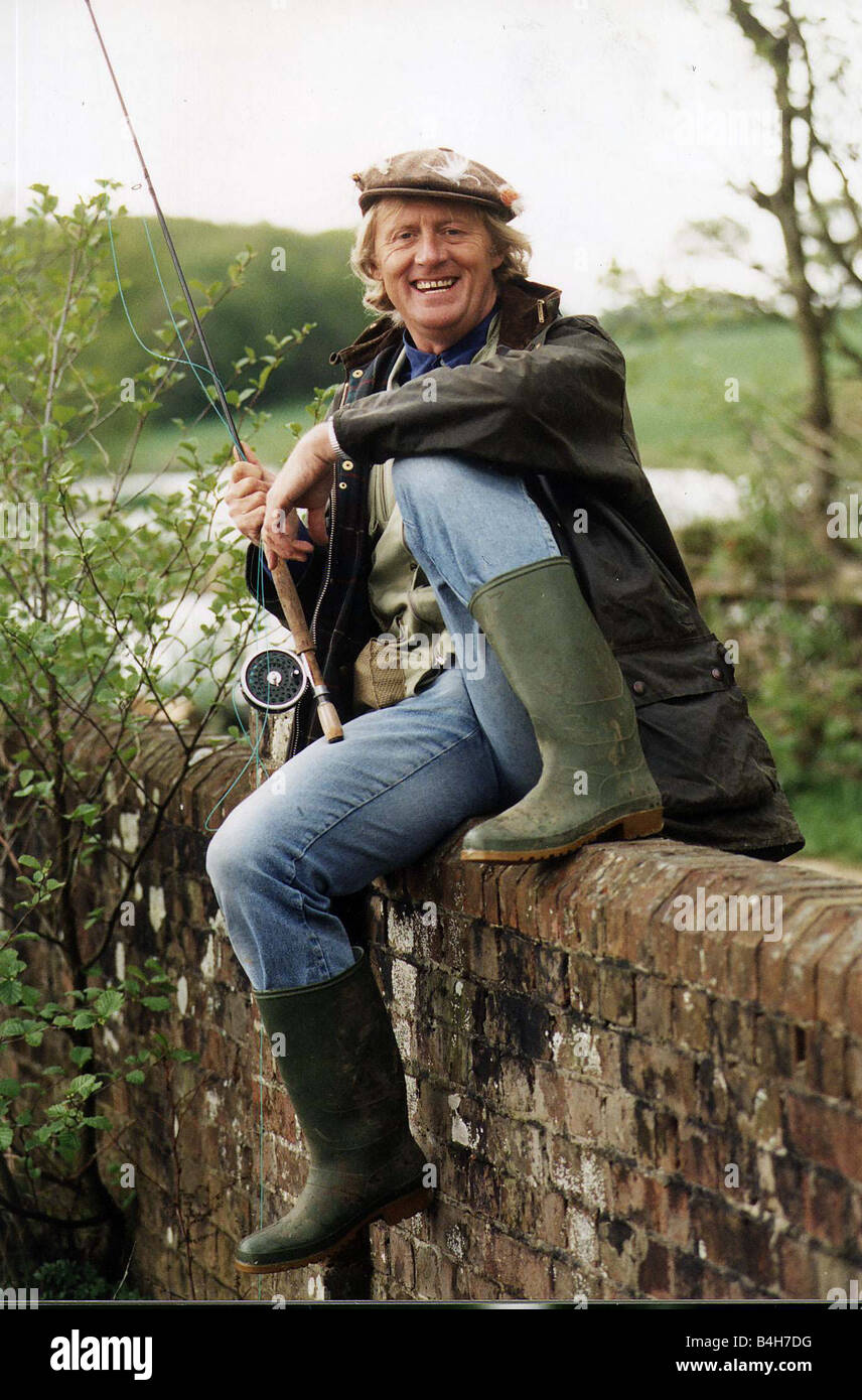 Chris Tarrant Capital Radio Disc Jockey and TV Presenter fishing at ...