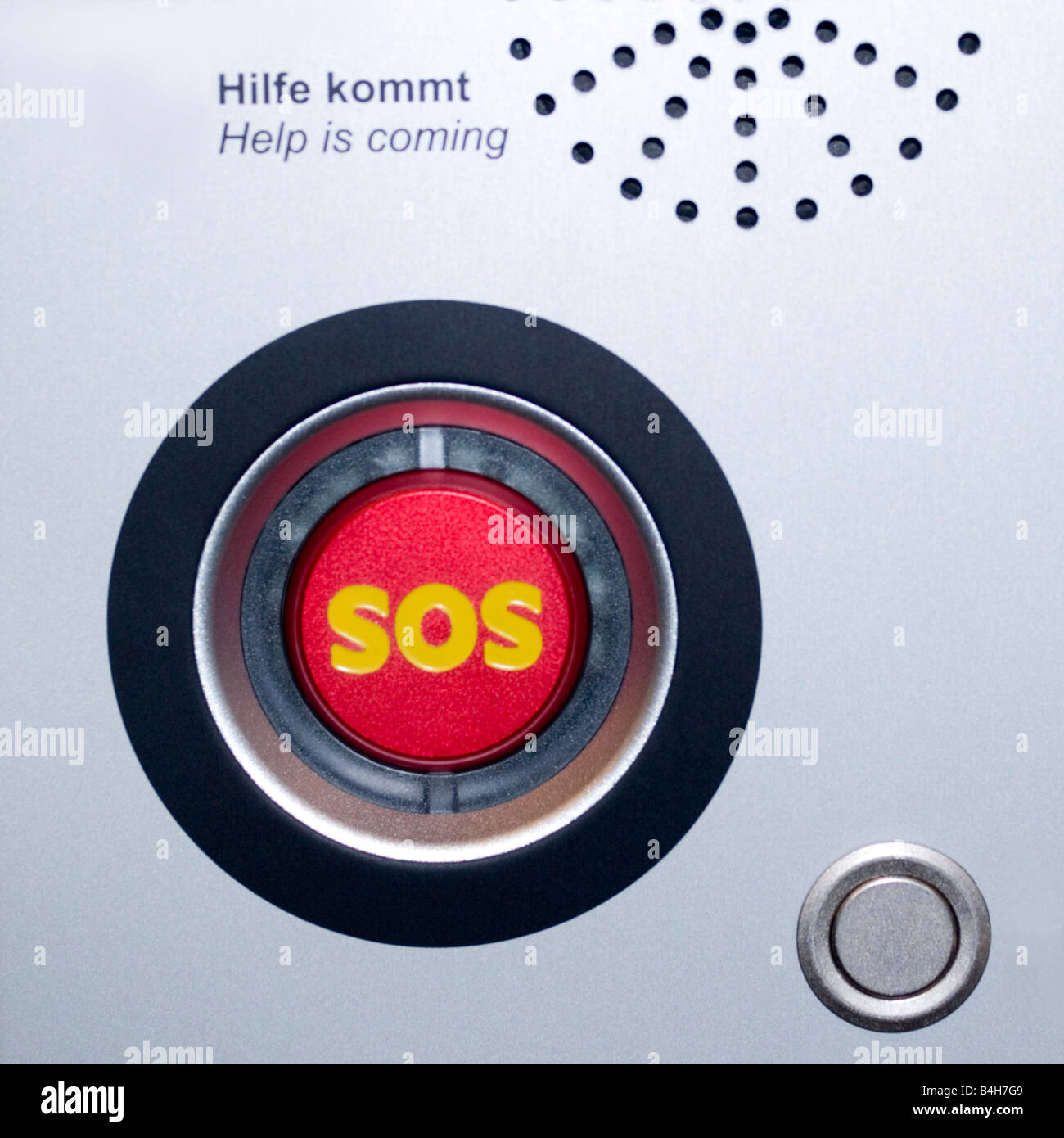 Close-up of SOS sign Stock Photo - Alamy