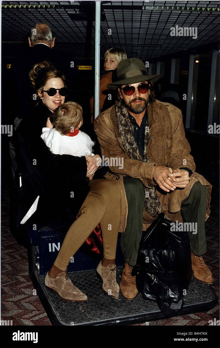 Don Johnson actor arrives with his wife Melanie Griffith actress at ...
