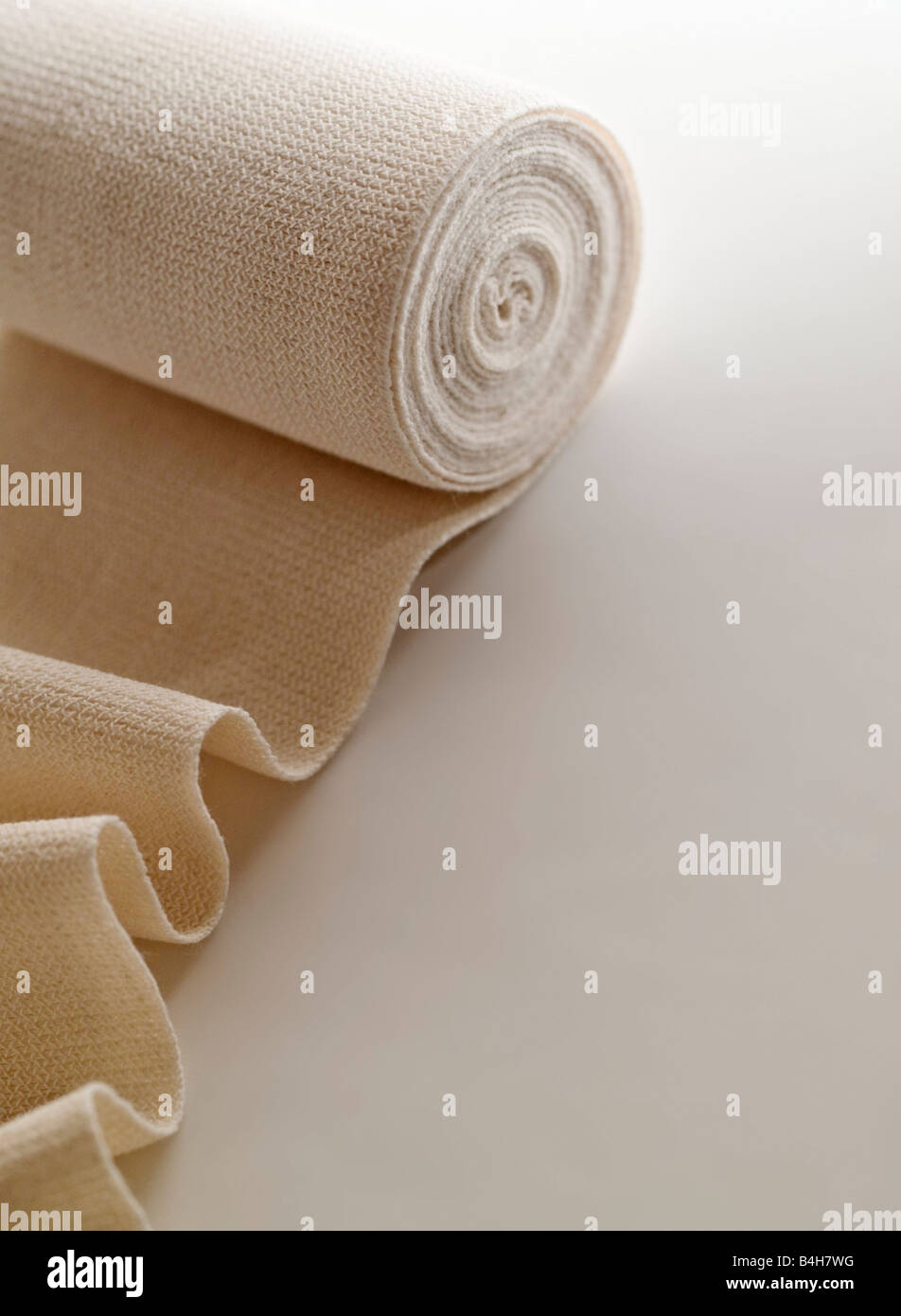 Close-up of rolled up bandage Stock Photo - Alamy