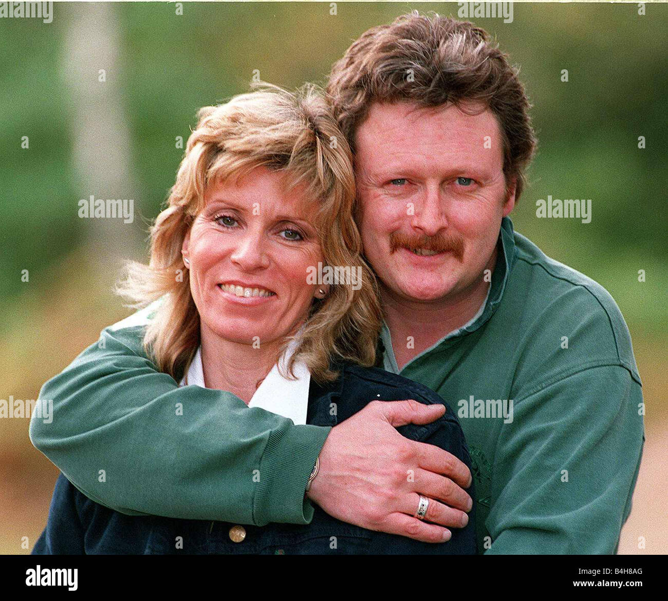 Charlie Lawson Actor with his girlfriend Ellie Bond who is a makeup ...
