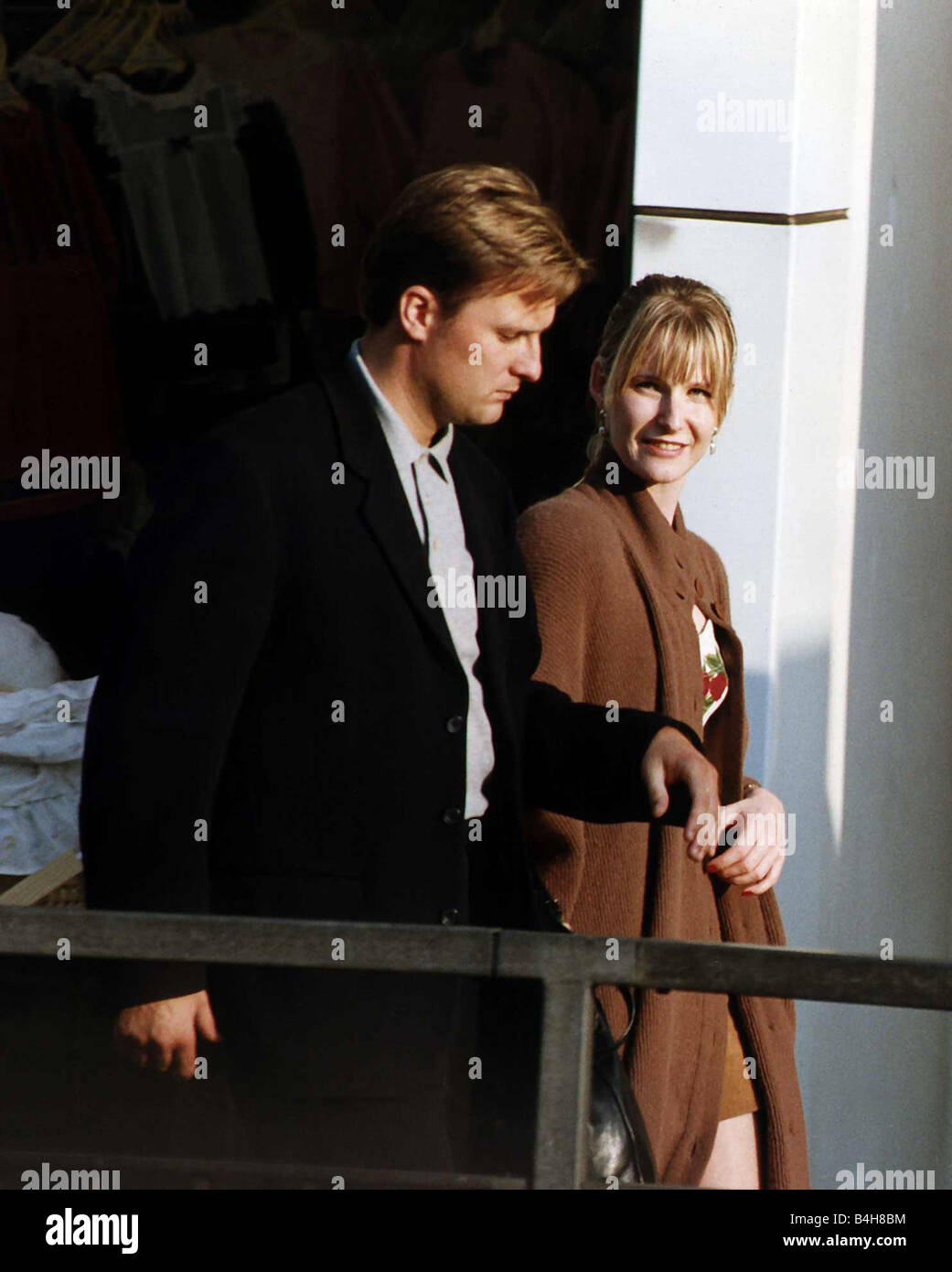 Actor gary webster minder girlfriend hi-res stock photography and ...