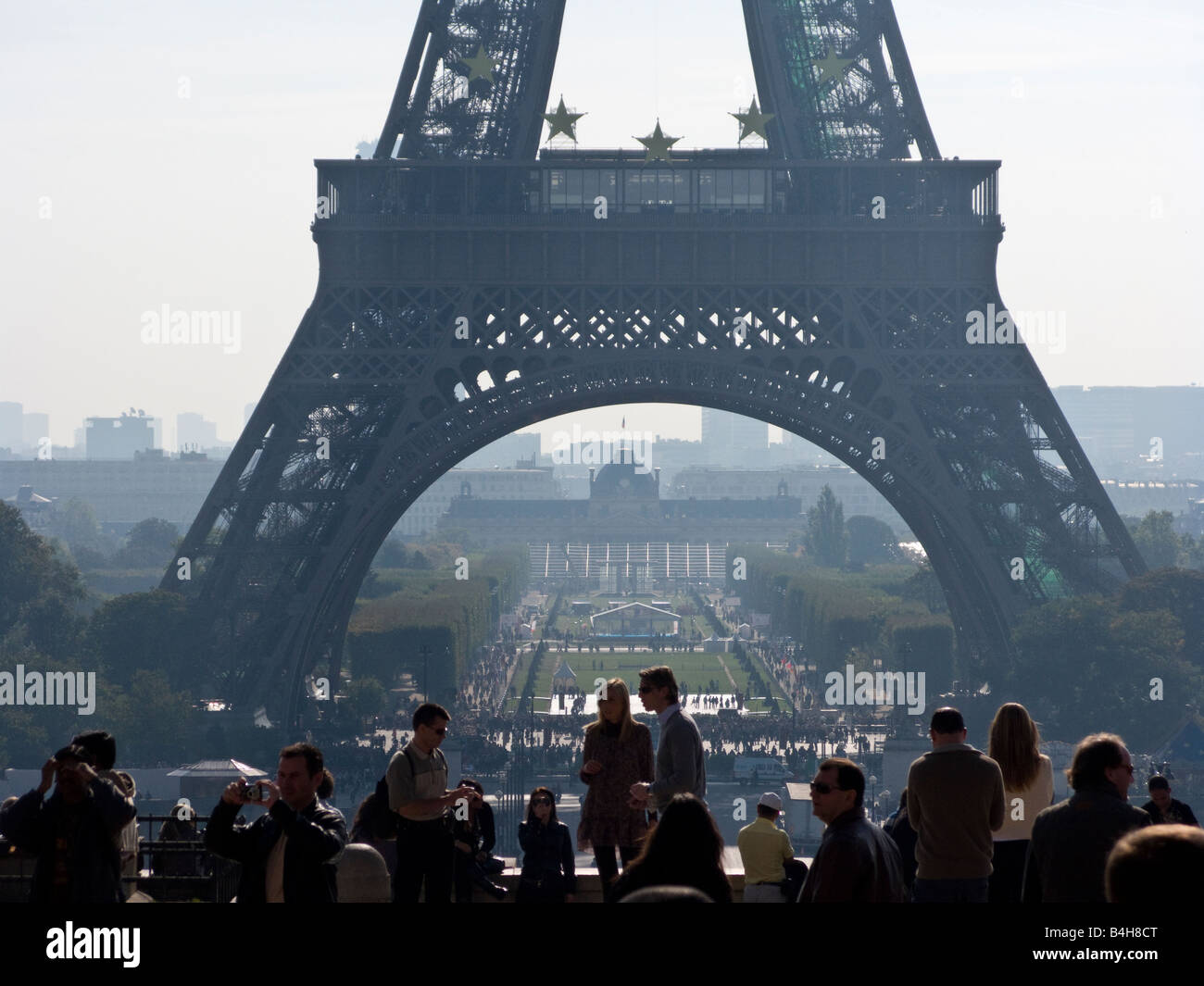 Eiffel tower legs hi-res stock photography and images - Alamy