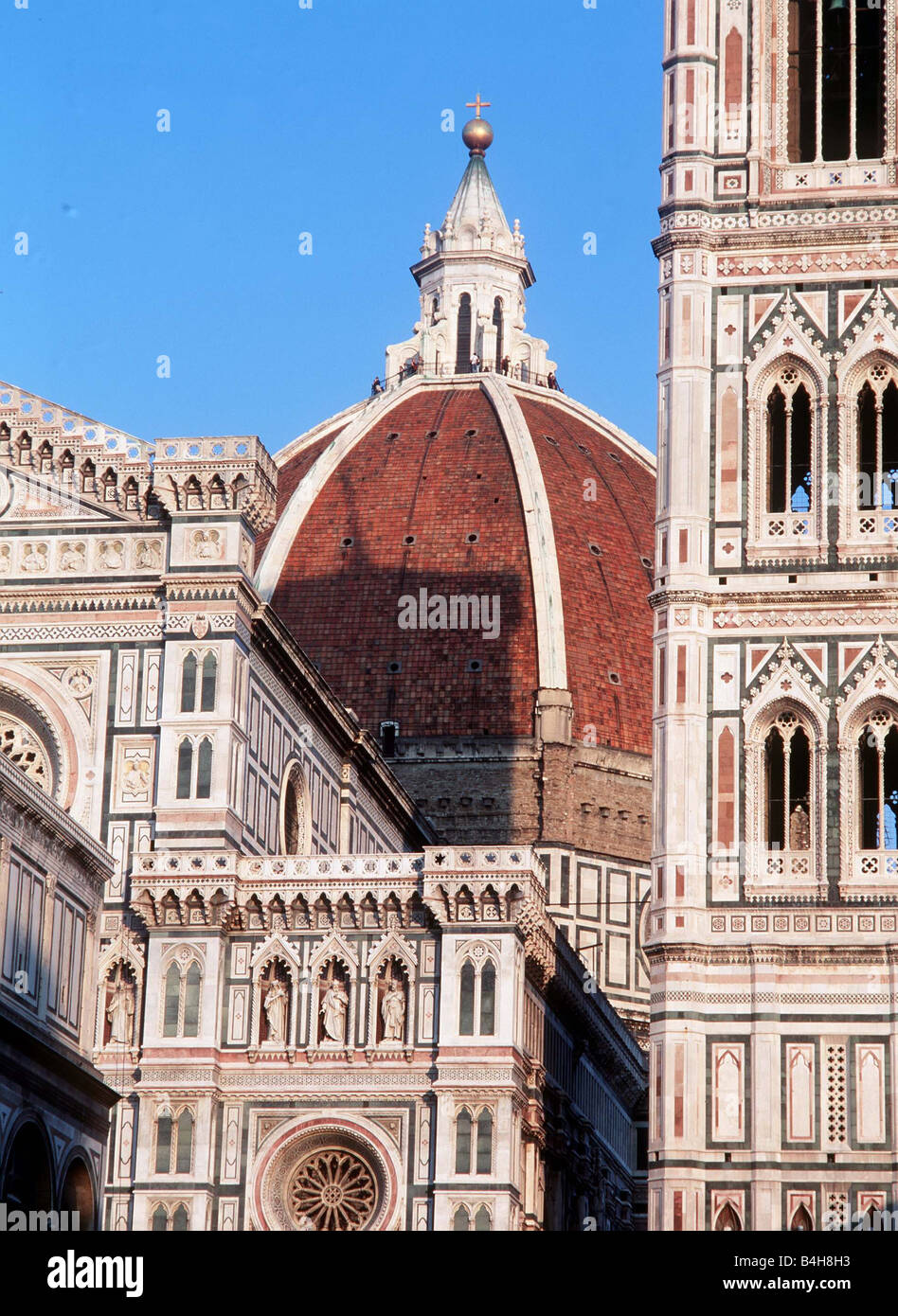 Italy Florence The Duomo Large Dome Shaped Building circa 1990 Stock ...