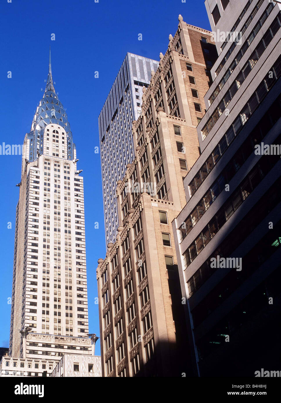 Chrysler Building USA circa 1990 Stock Photo - Alamy