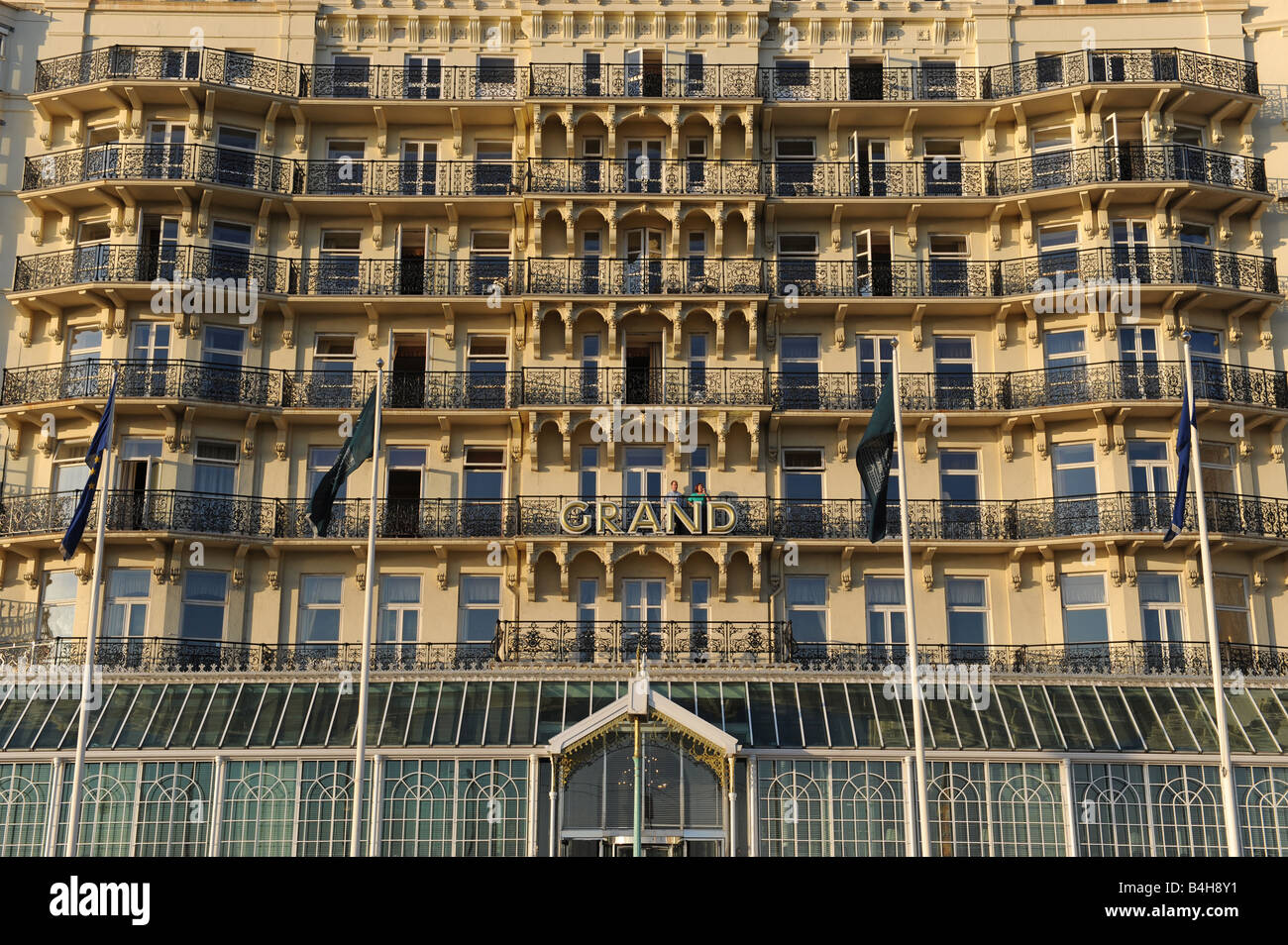 The Grand Hotel, Brighton Stock Photo - Alamy