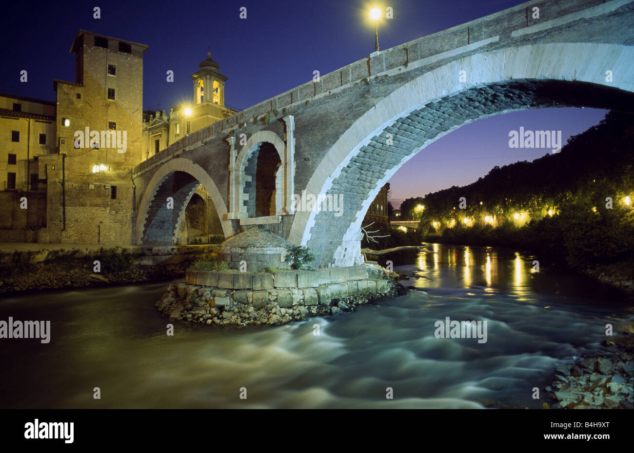 Pons fabricius bridge hi-res stock photography and images - Alamy