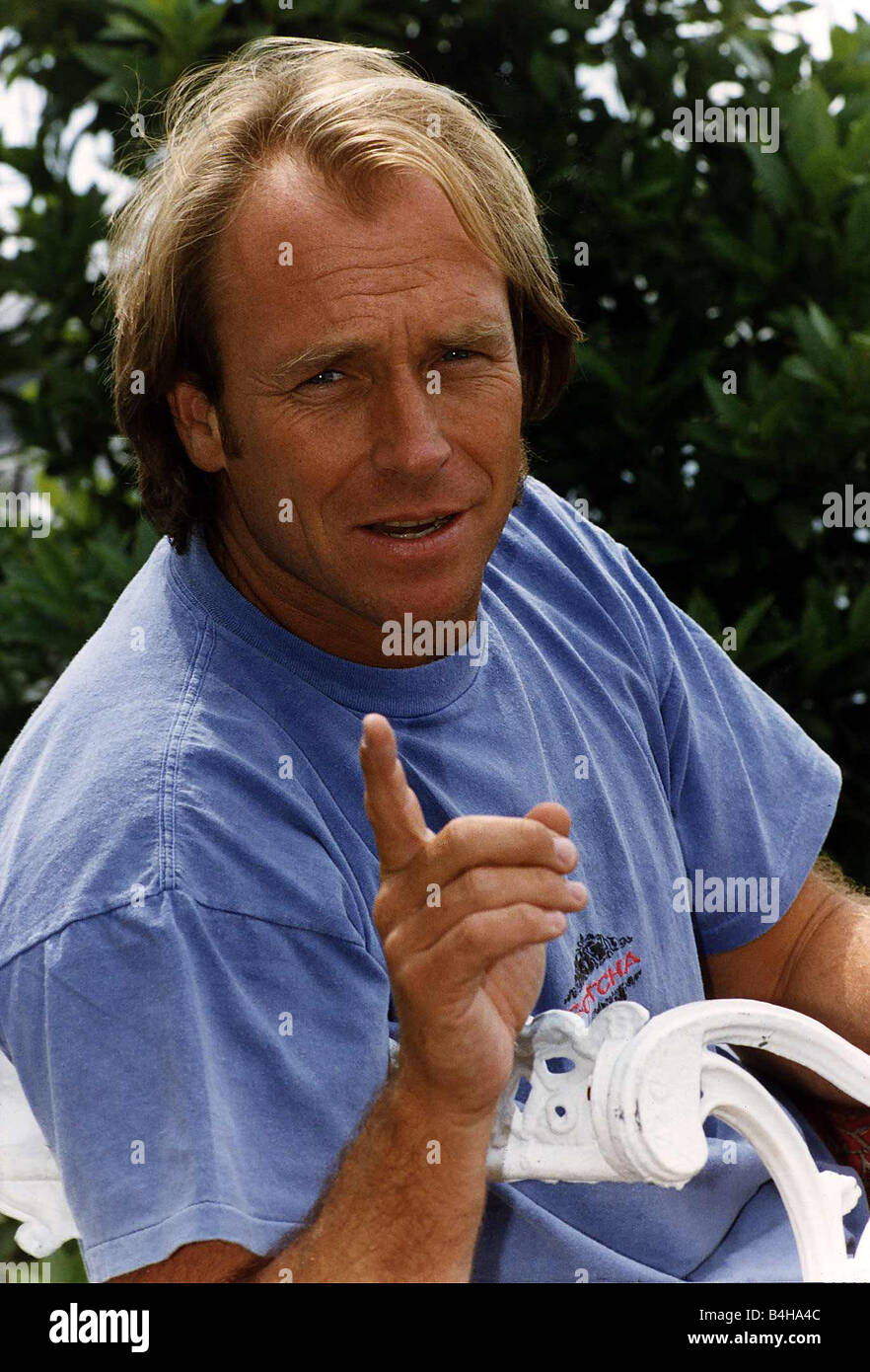 Corrin Bernsen Actor in Television series L A Law visiting London Stock ...