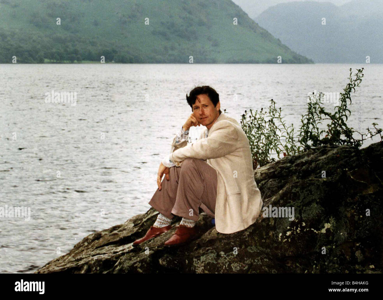 John Broughton Actor plays Joe Coronation Street sits on a lake side ...