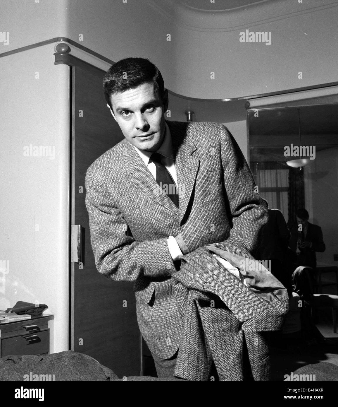 French actor Louis Jourdan March pictured at Claridges Hotel in London ...