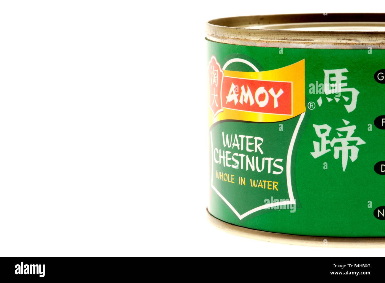 Water chestnuts can tin oriental hi-res stock photography and images ...