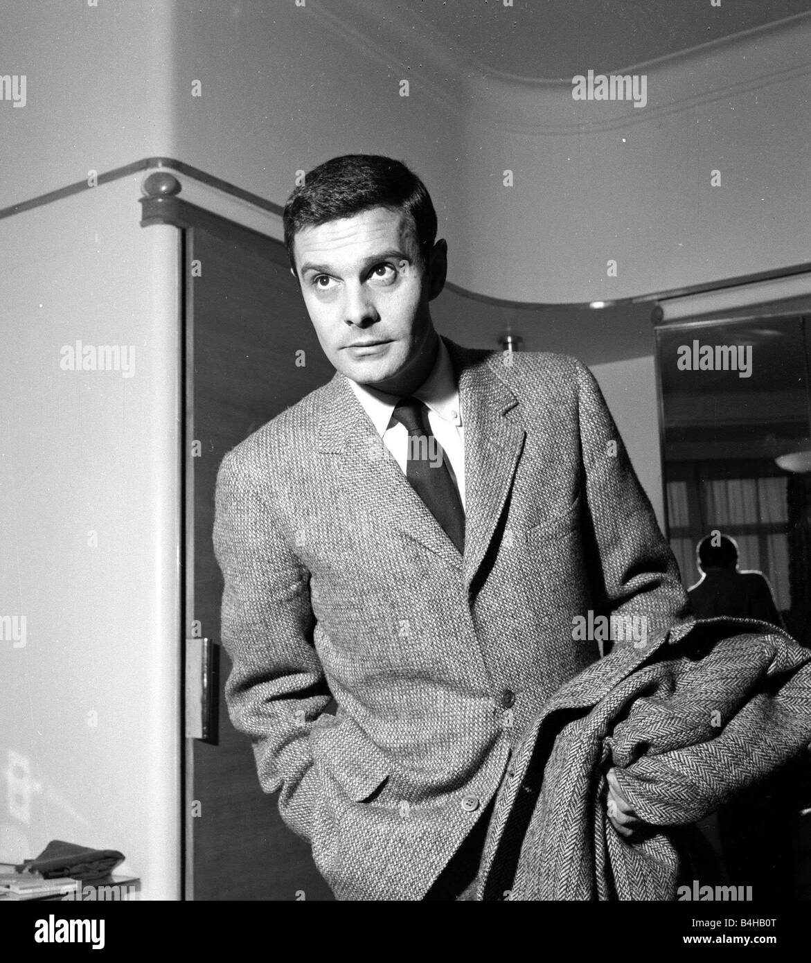 French actor Louis Jourdan pictured at Claridges Hotel in London he is ...