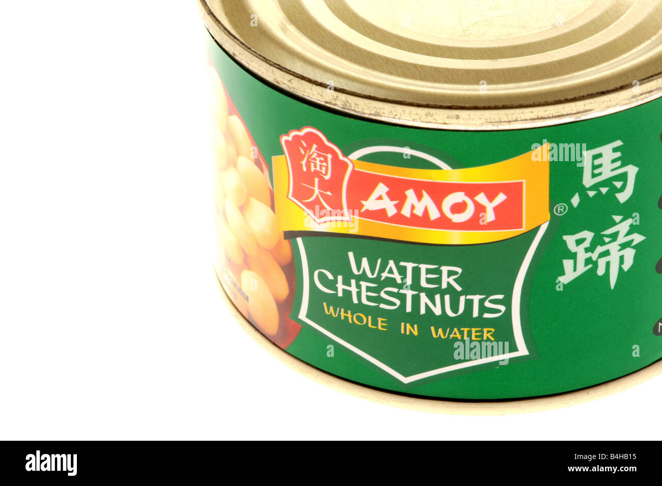 Tin of Water Chestnuts Stock Photo - Alamy