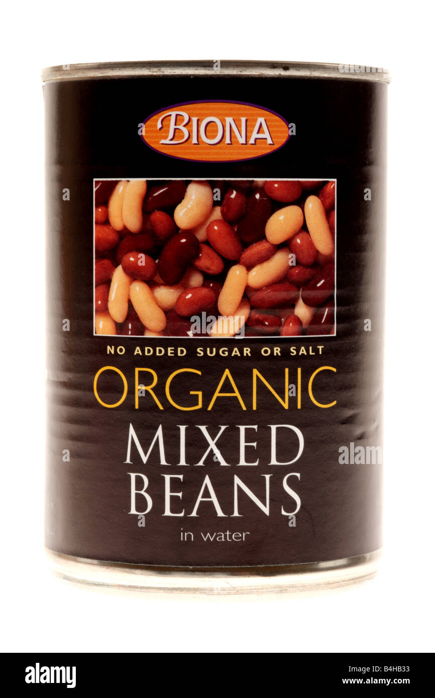 Canned mixed beans hi-res stock photography and images - Alamy