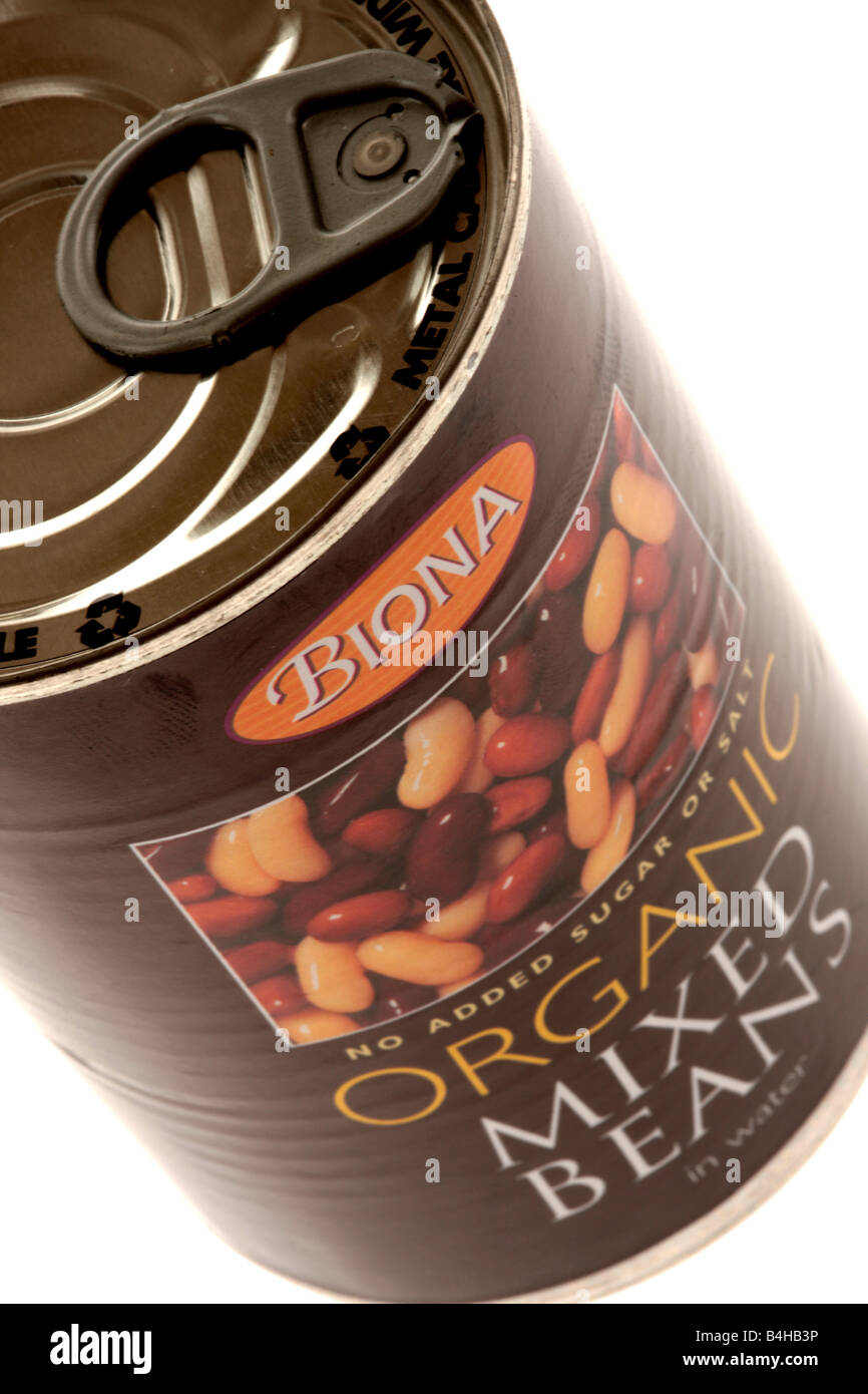 Canned mixed beans hi-res stock photography and images - Alamy
