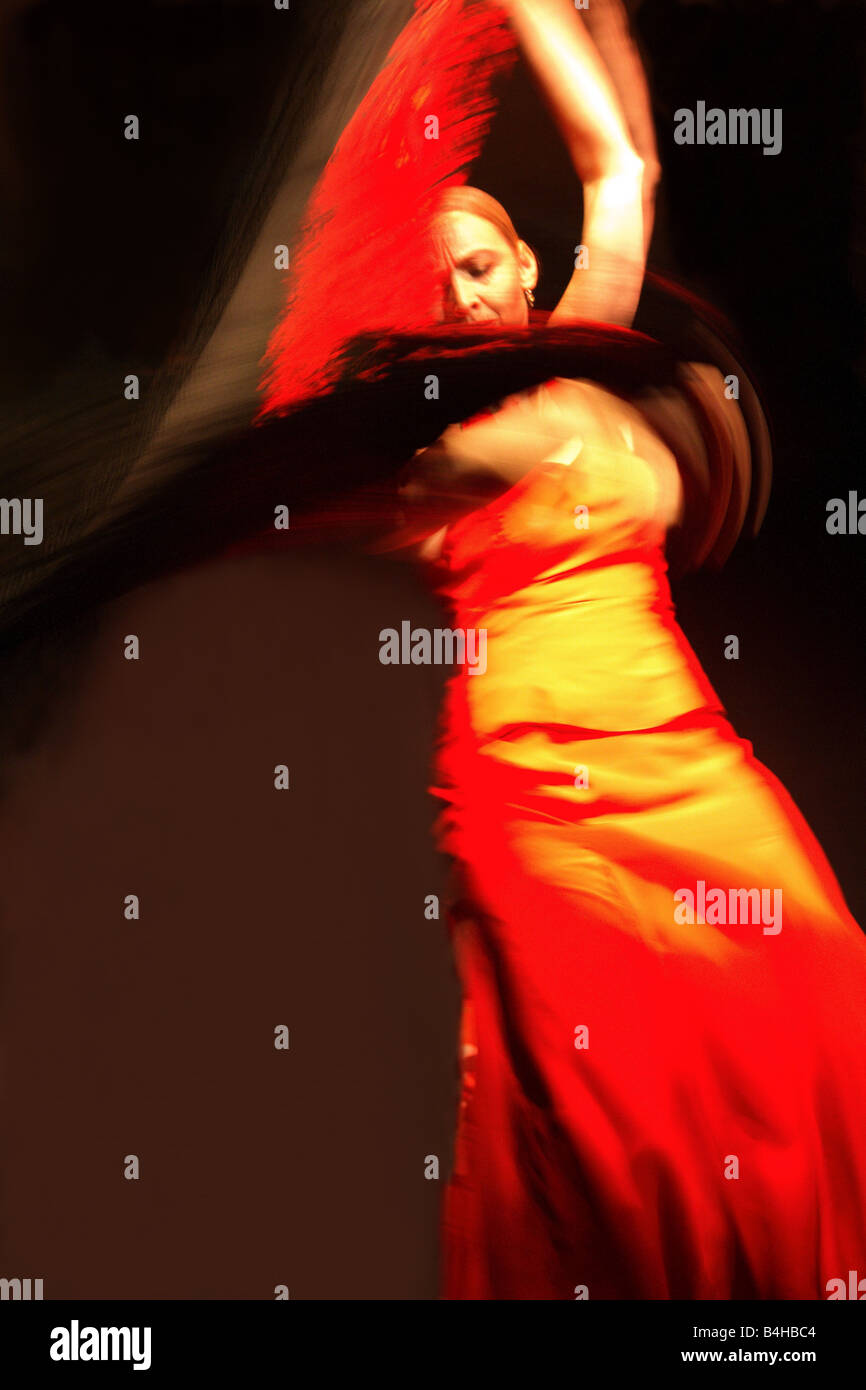 Flamenco dancing close up dress hi-res stock photography and images - Alamy