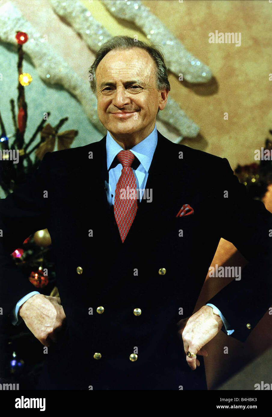 David Jacobs Actor TV radio presenter Stock Photo - Alamy