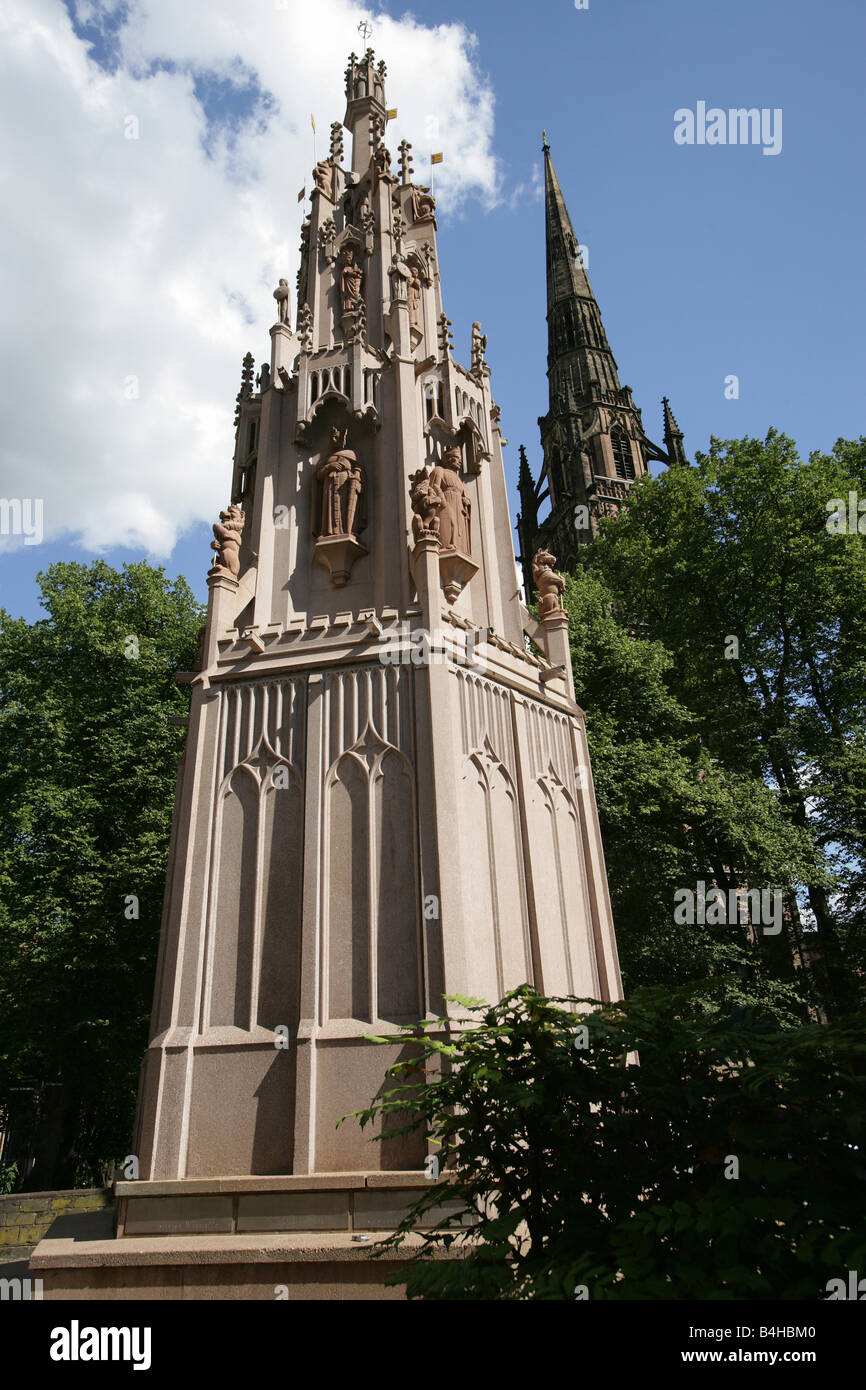 City of Coventry, England. The modern replica of the original Coventry ...