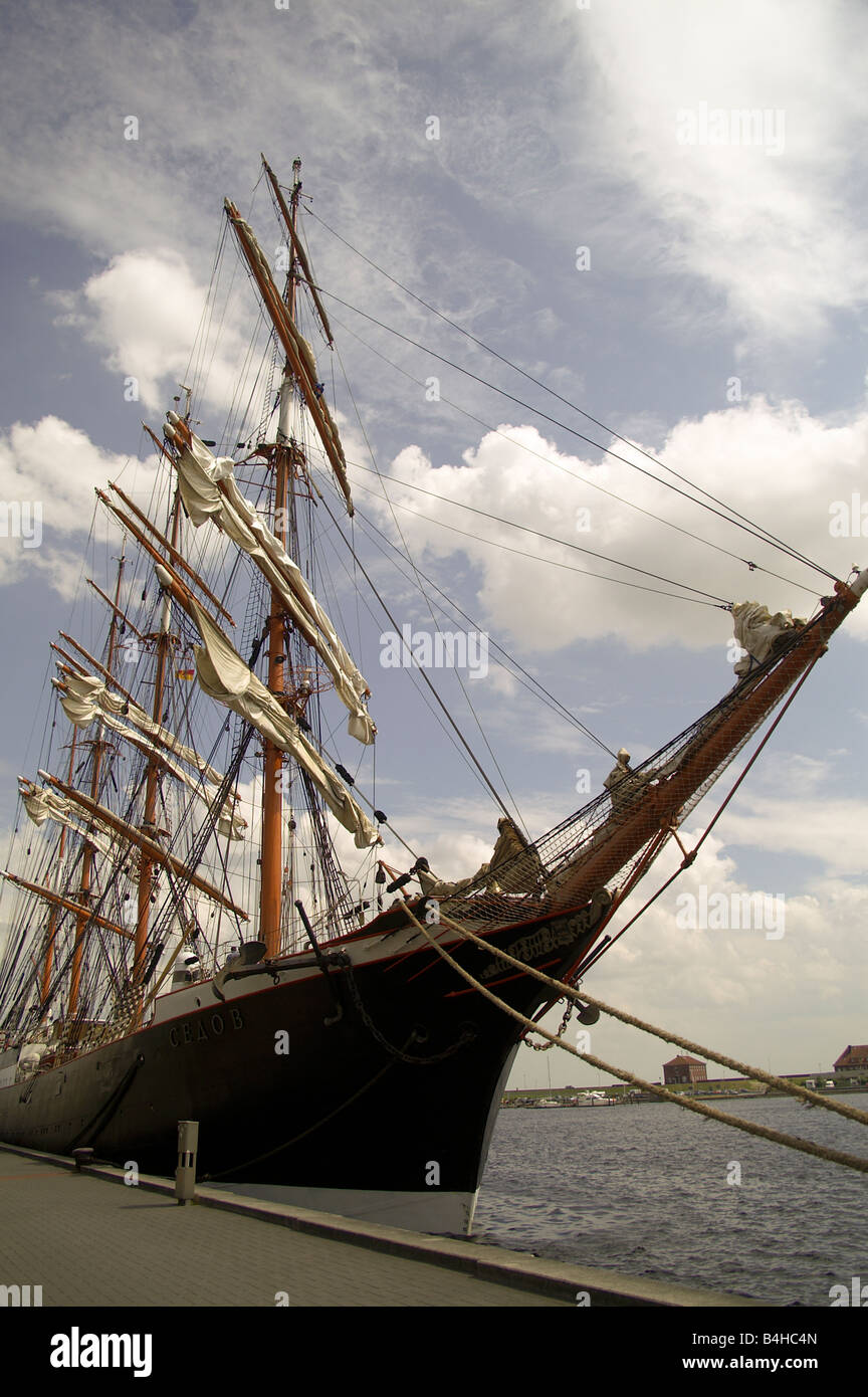sailing ship Sedov Stock Photo - Alamy
