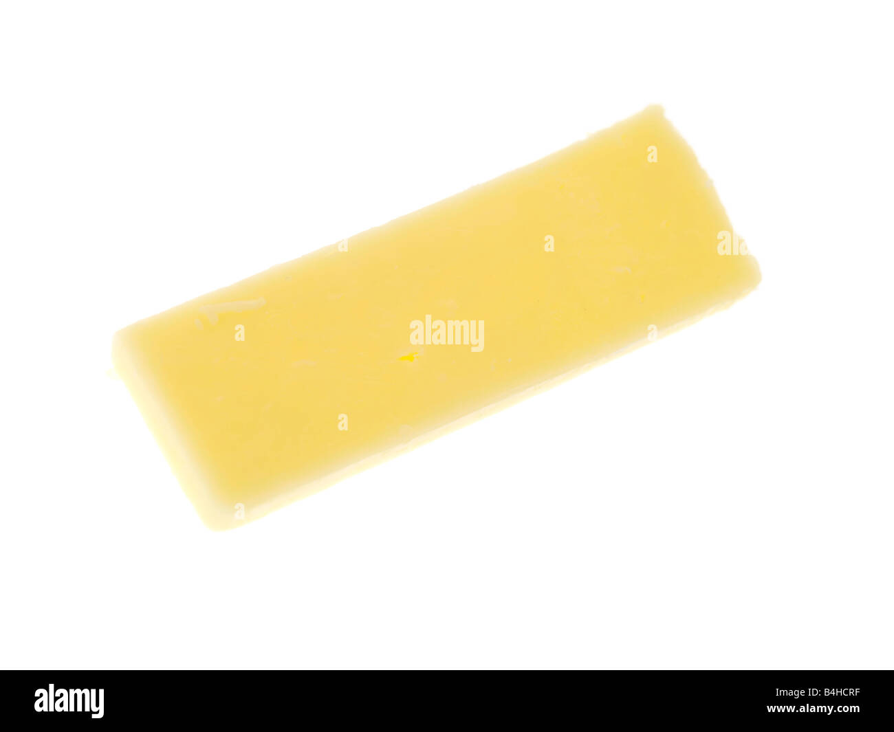 Slice of Cheddar Cheese Stock Photo - Alamy