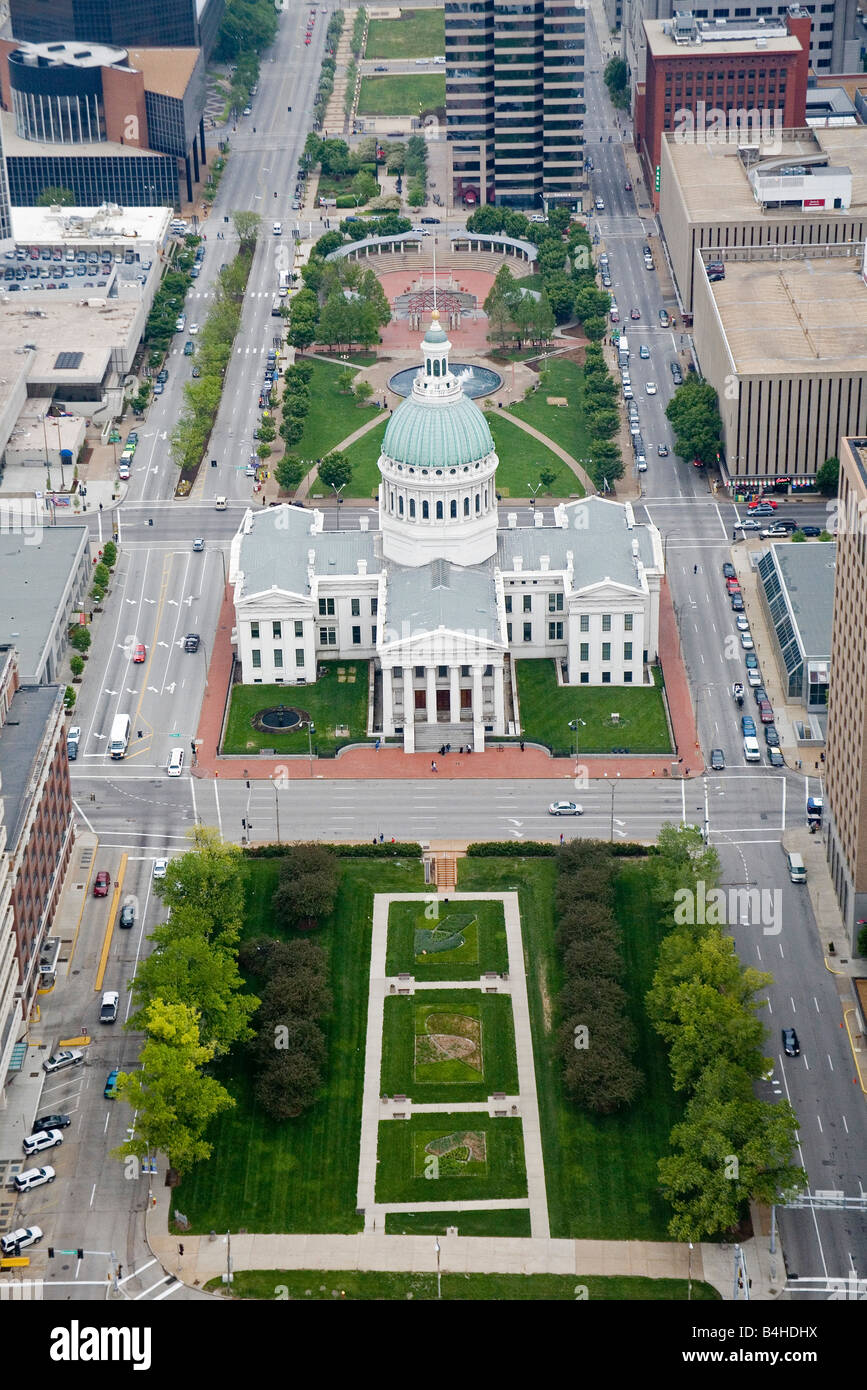 View from the Top of the Gateway Arch Stock Photo - Alamy