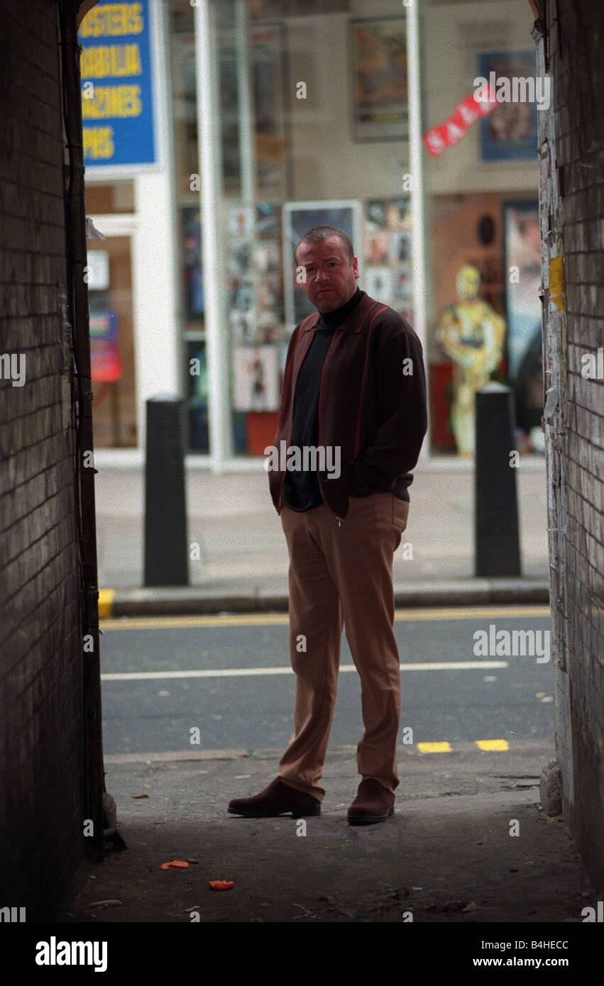 Ray Winston Actor January 98 Star of Nil By Mouth Stock Photo - Alamy