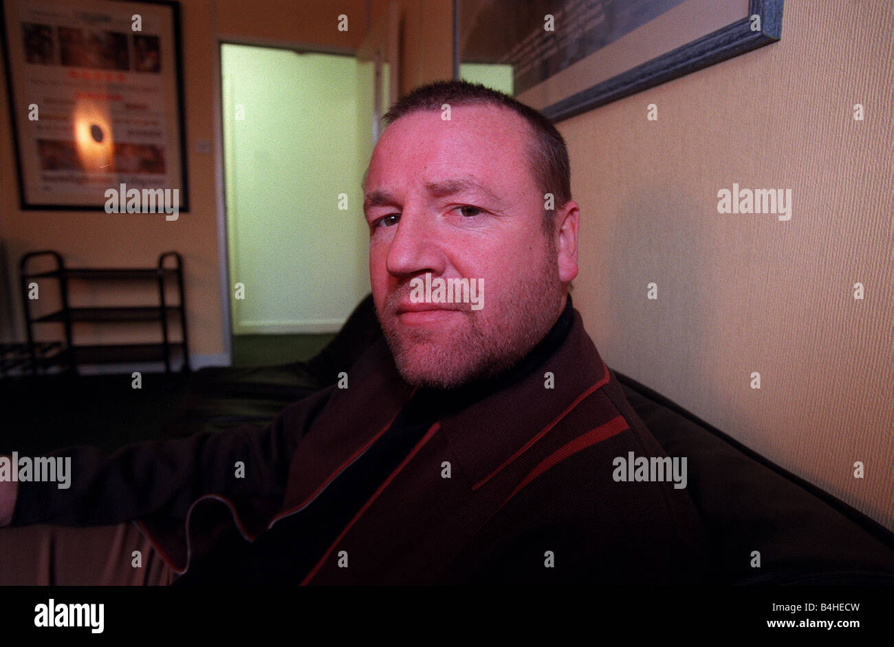 Ray Winston Actor January 98 Star of Nil By Mouth Stock Photo - Alamy