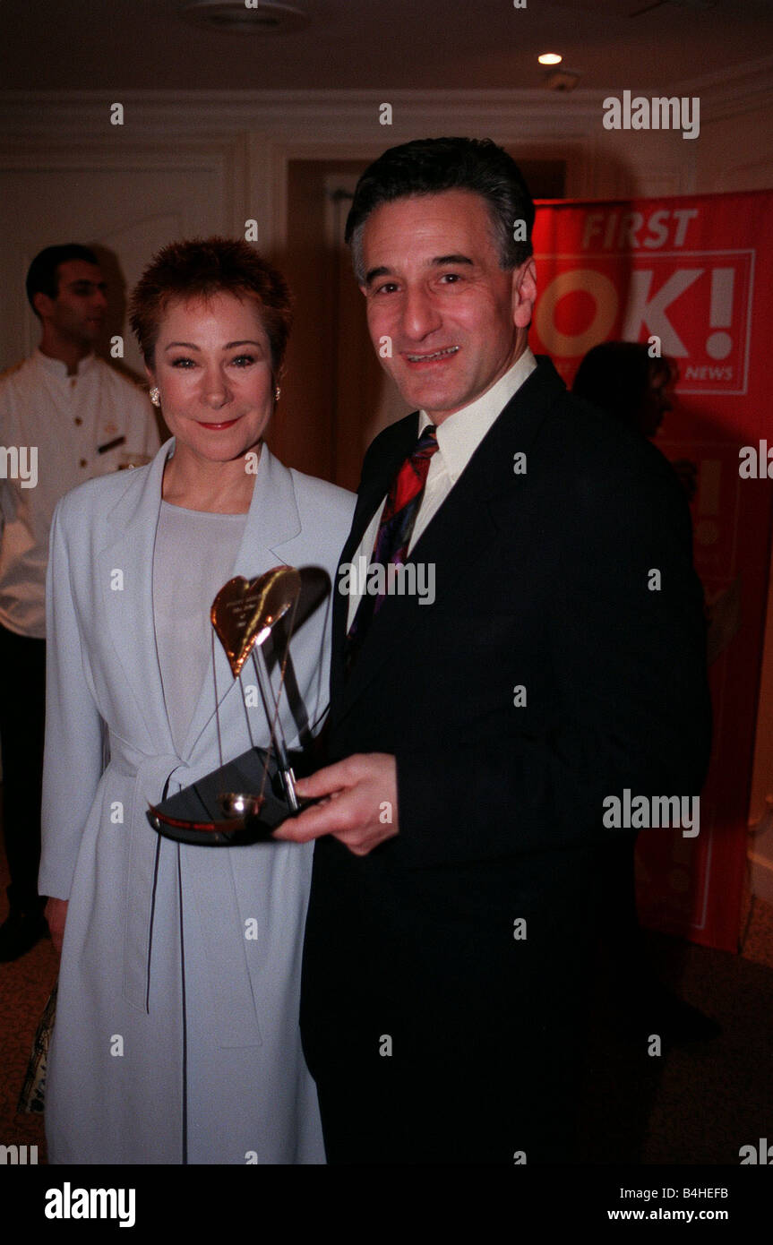 Henry Goodman Actor February 98 Pictured with Zoe Wanamaker holding ...