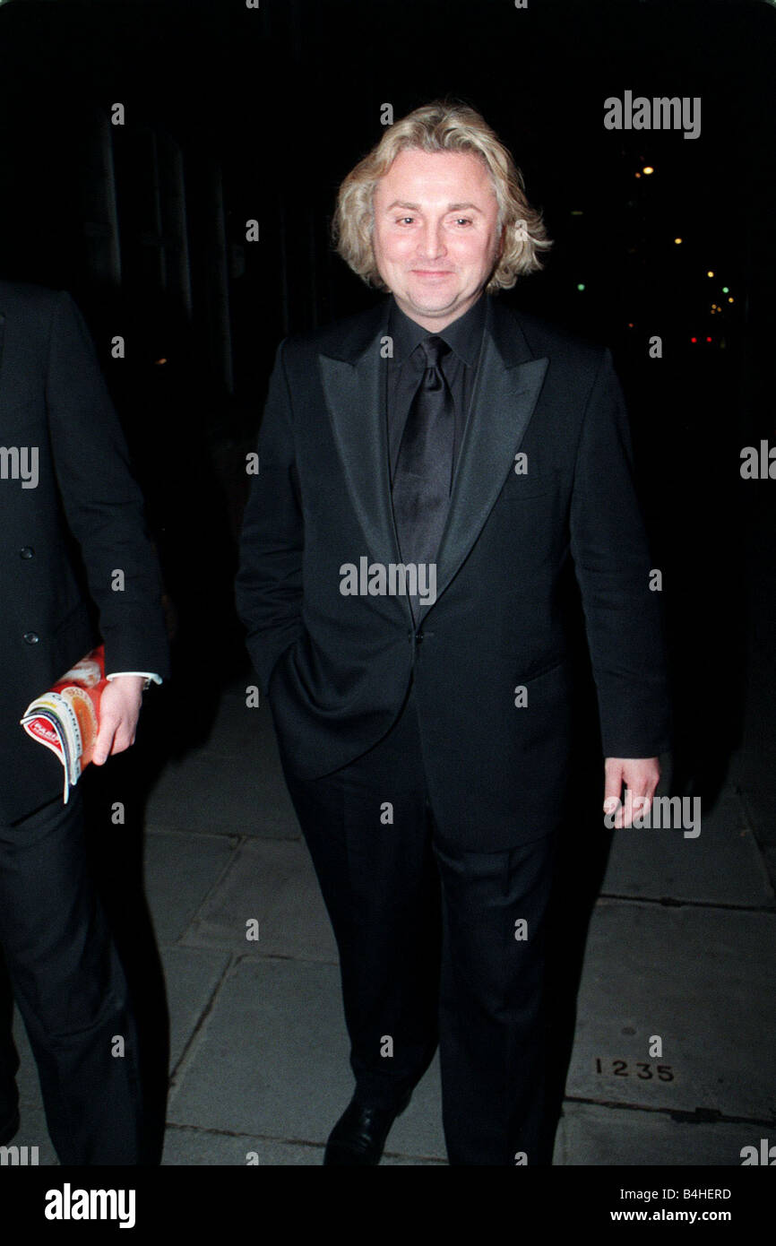 David Emmanuel Designer March 98 Arriving at the royal albert hall to ...