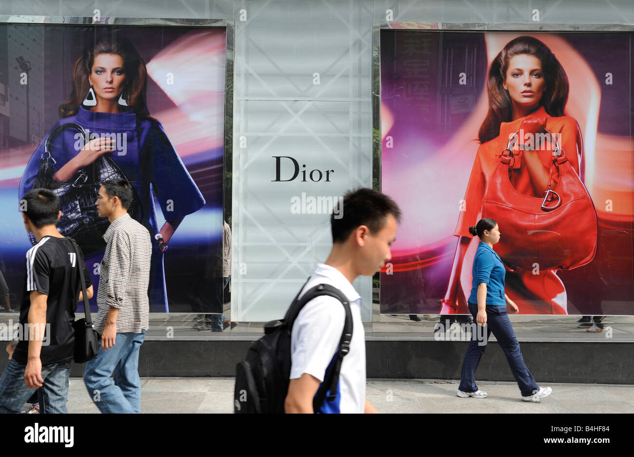 Dior store in Chengdu, Sichuan, China. 04-Oct-2008 Stock Photo - Alamy
