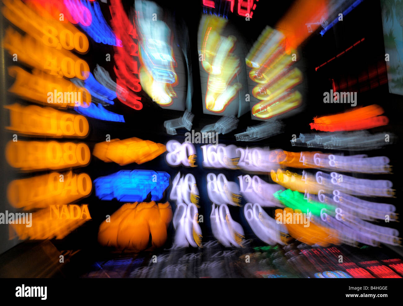 Colourful concept numbers hi-res stock photography and images - Alamy