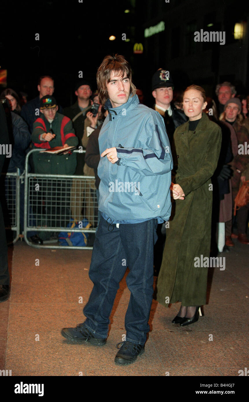 Liam Gallagher Singer September 98 Arriving for a film premiere with ...