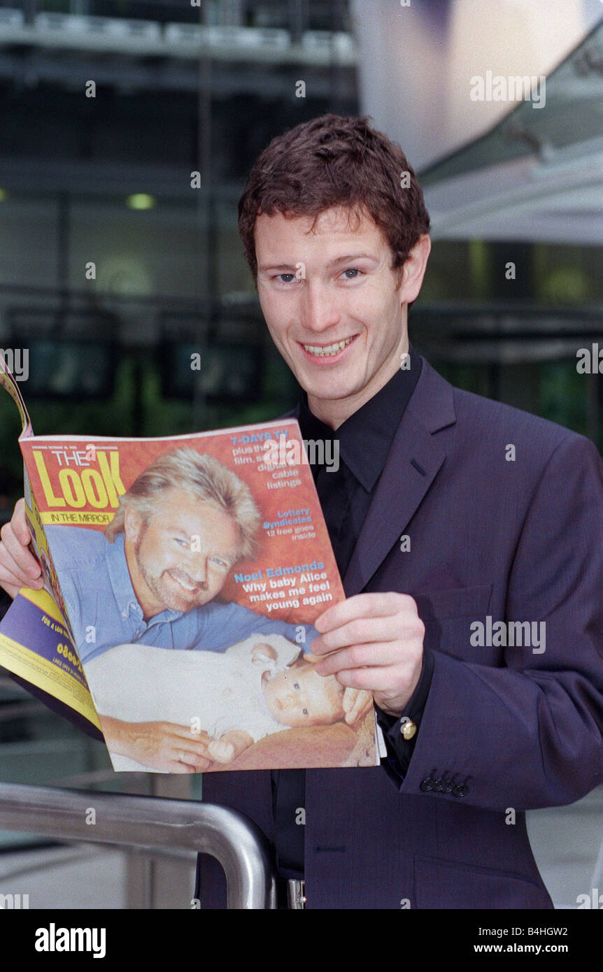 Nick Moran Actor October 98 At the launch of Film Four Channel 4 ...
