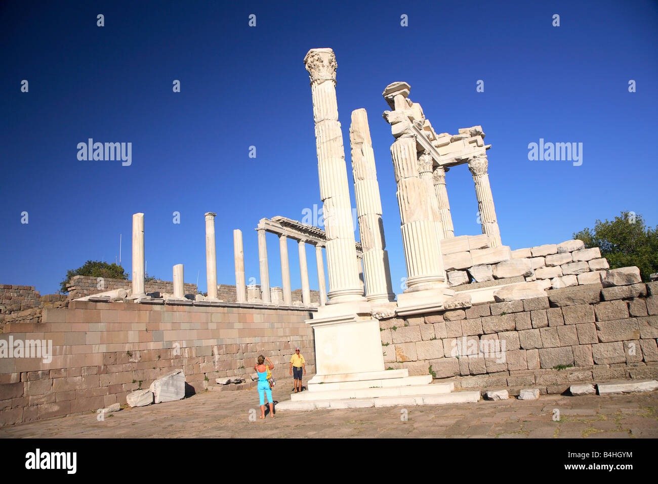 Pergamum at Bergama, North Aegean, Turkey Stock Photo - Alamy