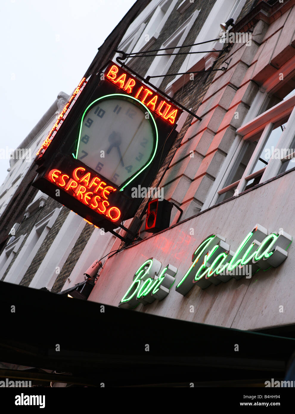 Italian cafe bar neon sign hi-res stock photography and images - Alamy