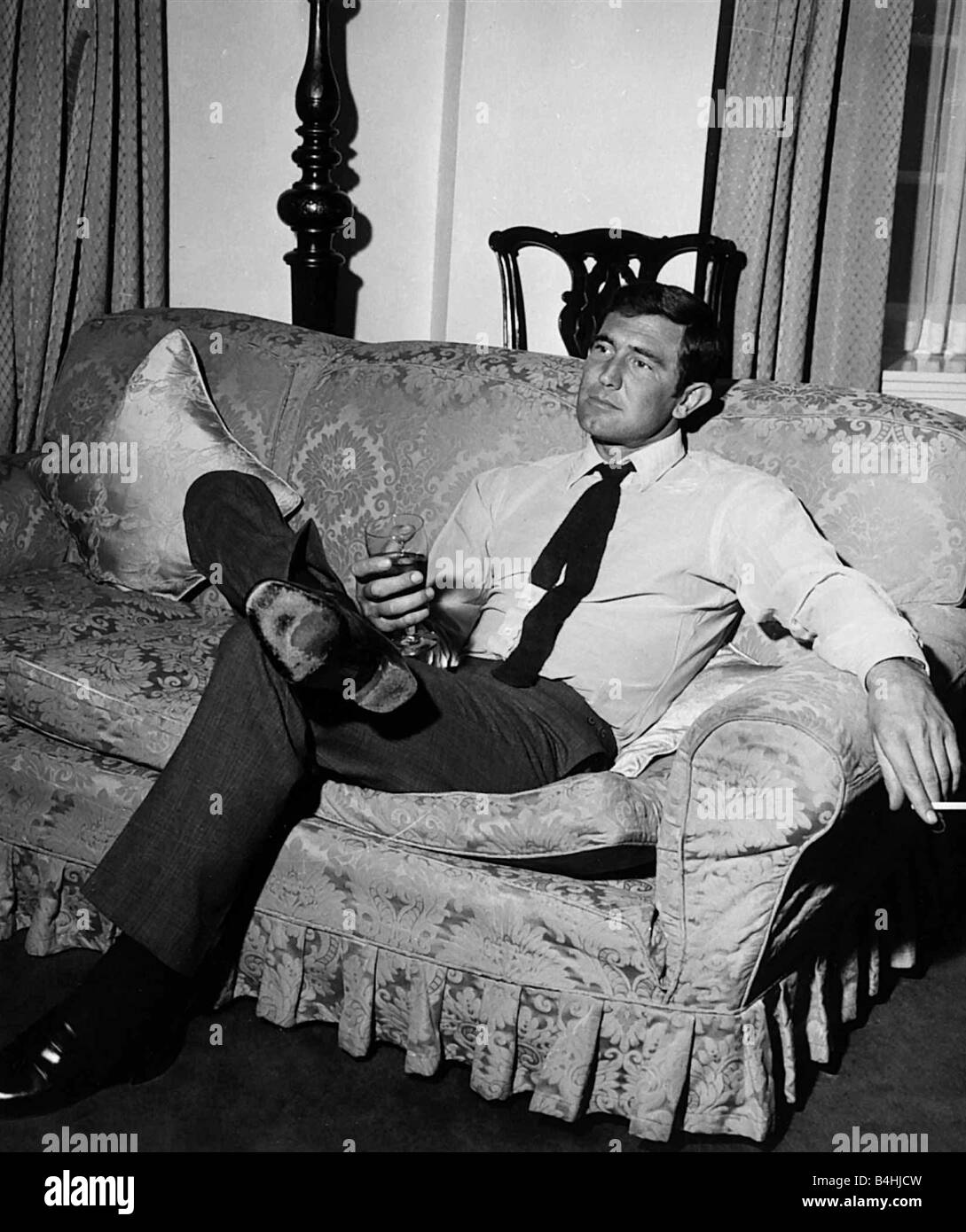George Lazenby Young