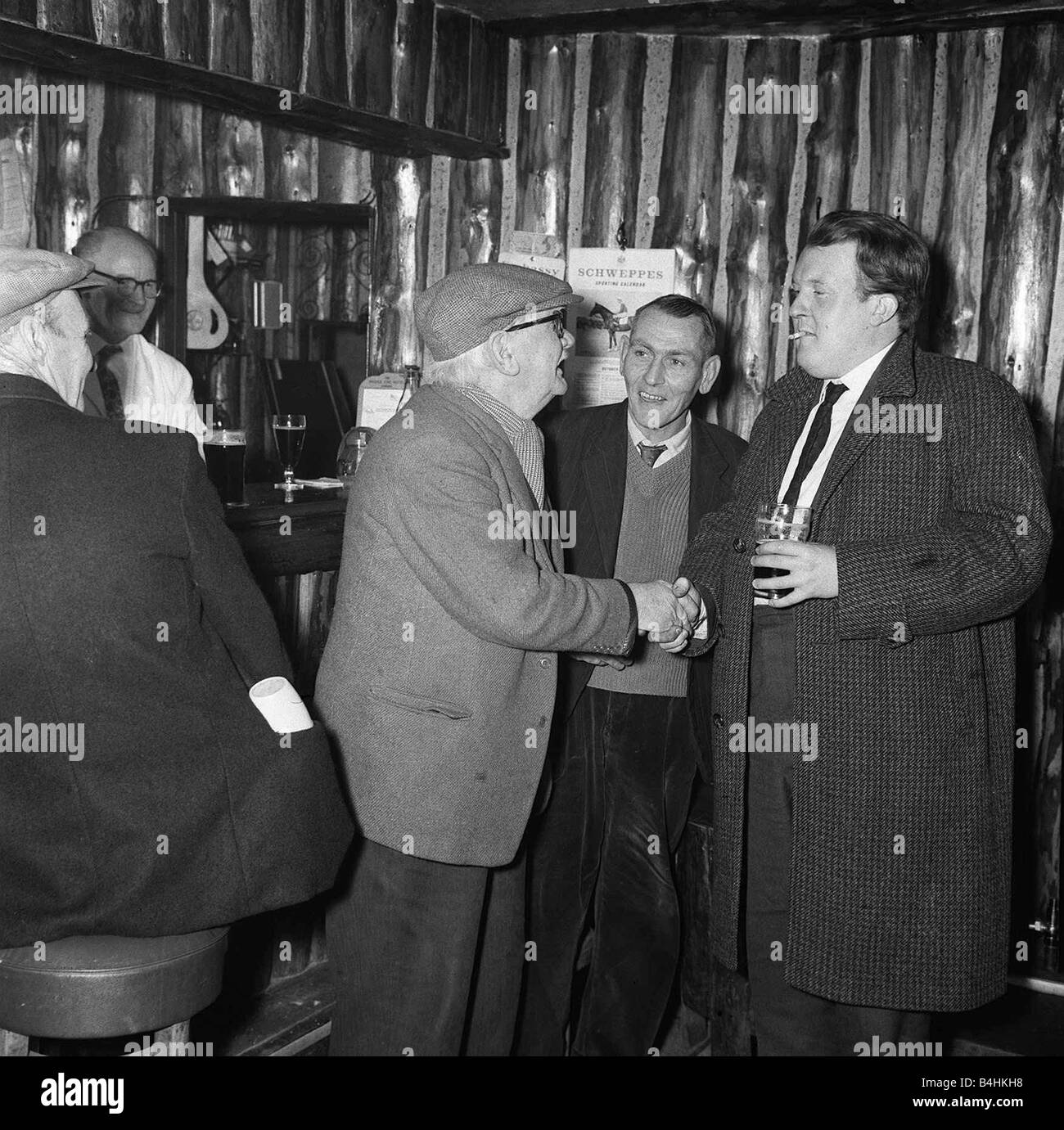 William Rushton actor comedian and writer October 1963 canvassing for ...