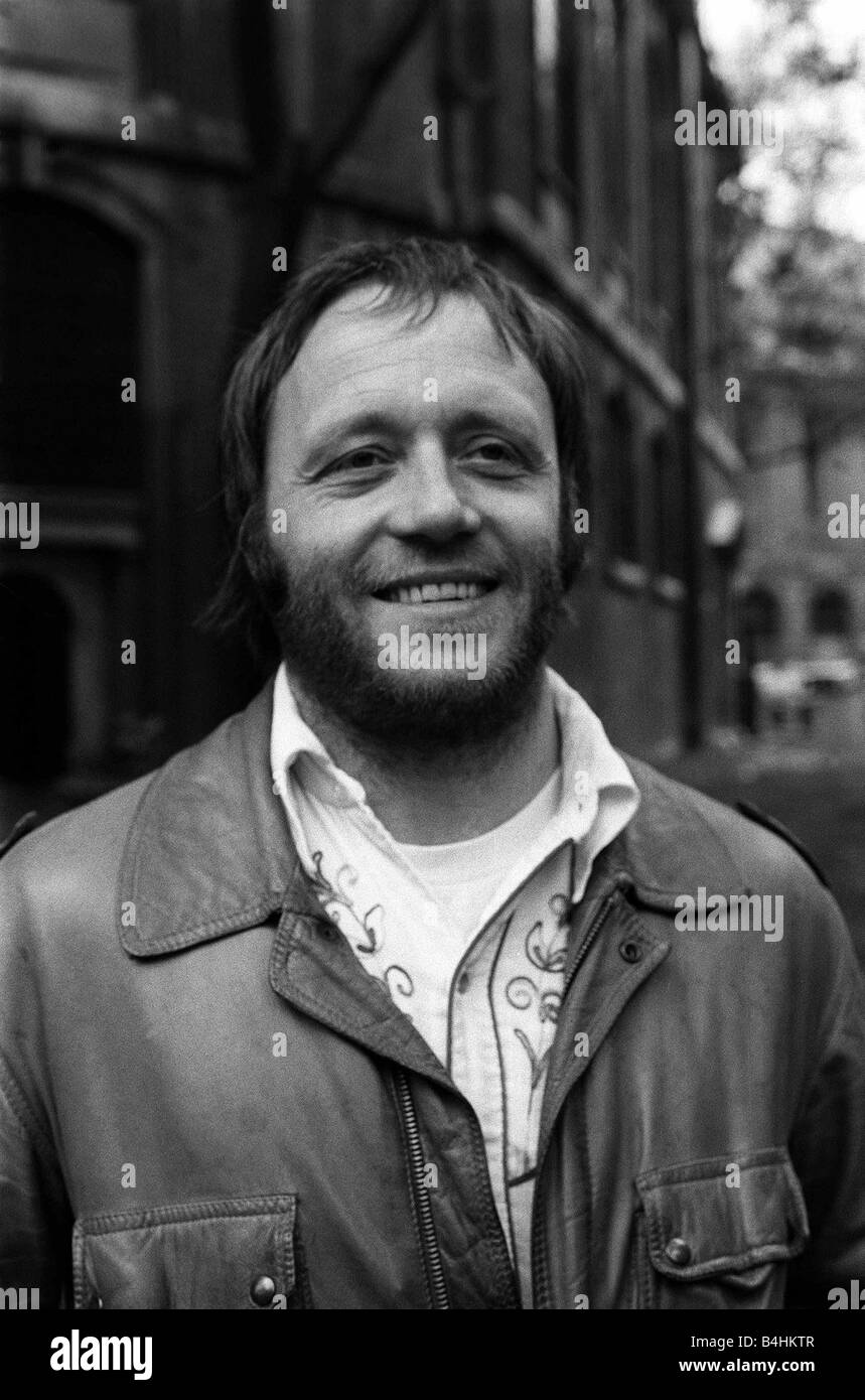 John Bindon May 1981 Actor Stock Photo - Alamy