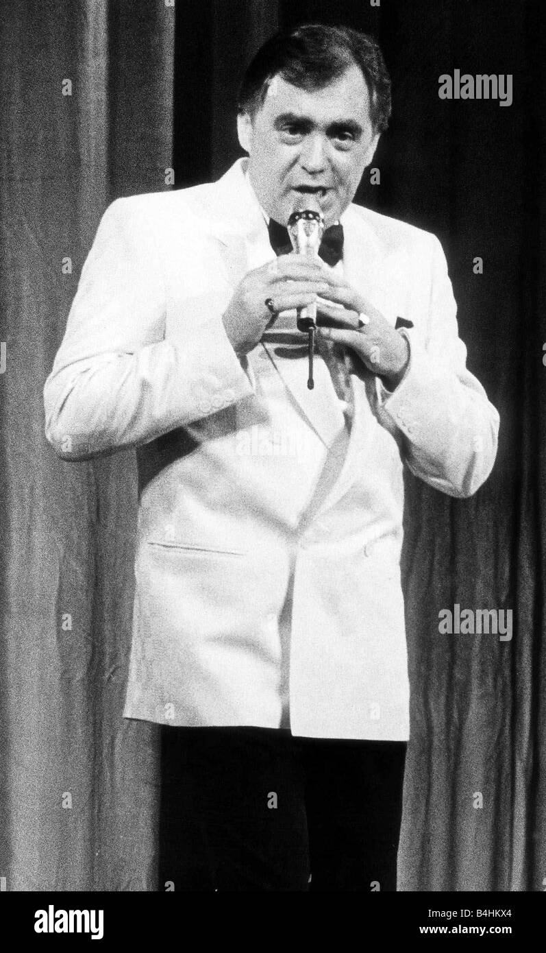 Actor Bill Tarmey performing on stage February 1987 Stock Photo - Alamy