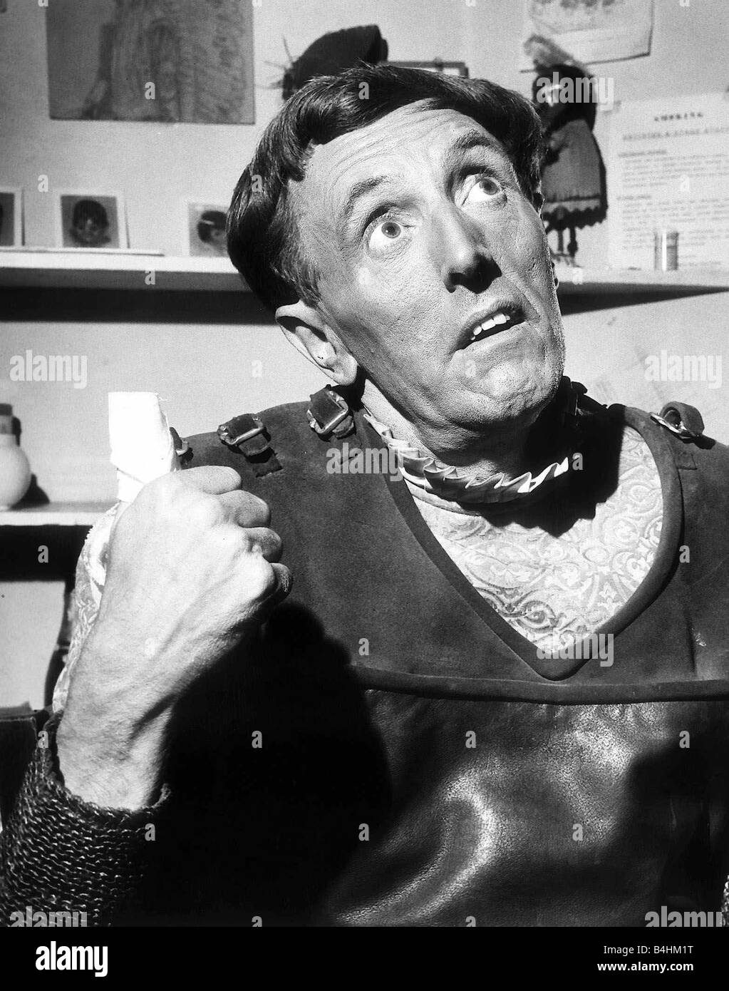 Cardew Robinson Actor July 1965 in his dressing room at the drury ...