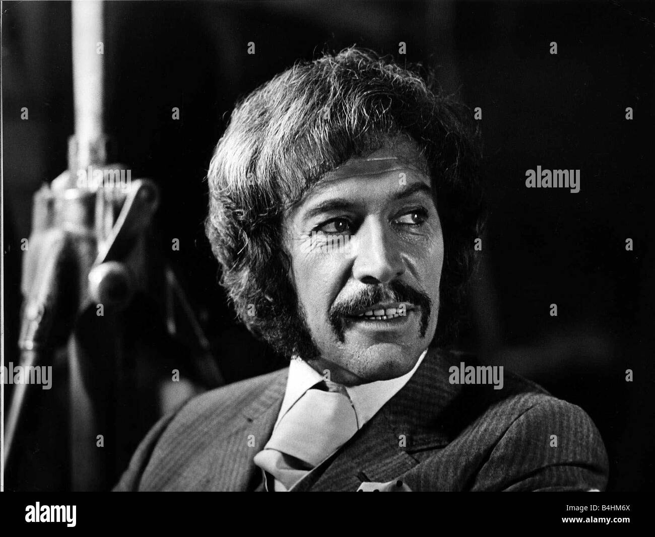 Peter Wyngarde actor Stock Photo - Alamy