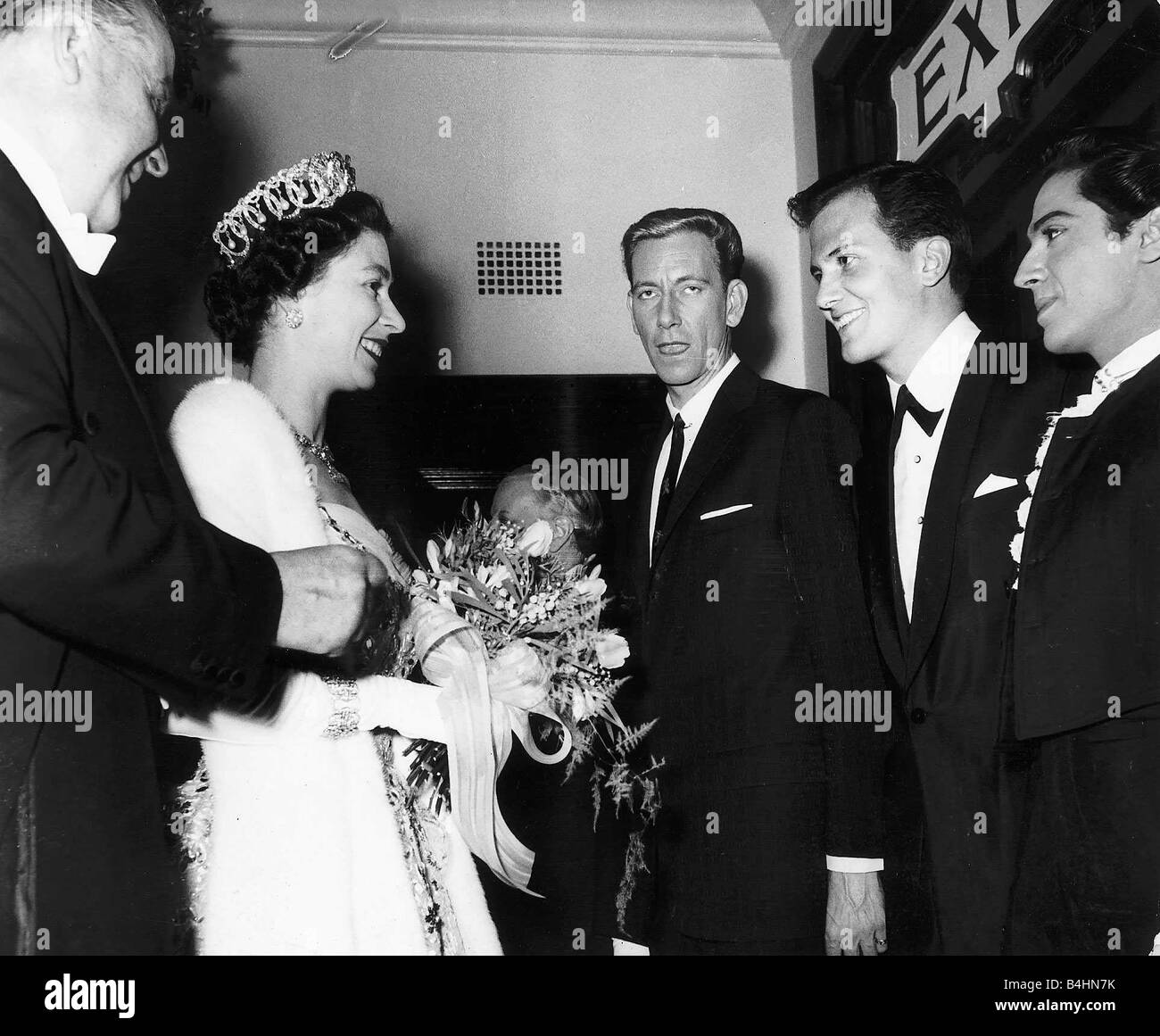 Pat Boone singer and actor with Ron Parry and Antonio the dancer meet ...