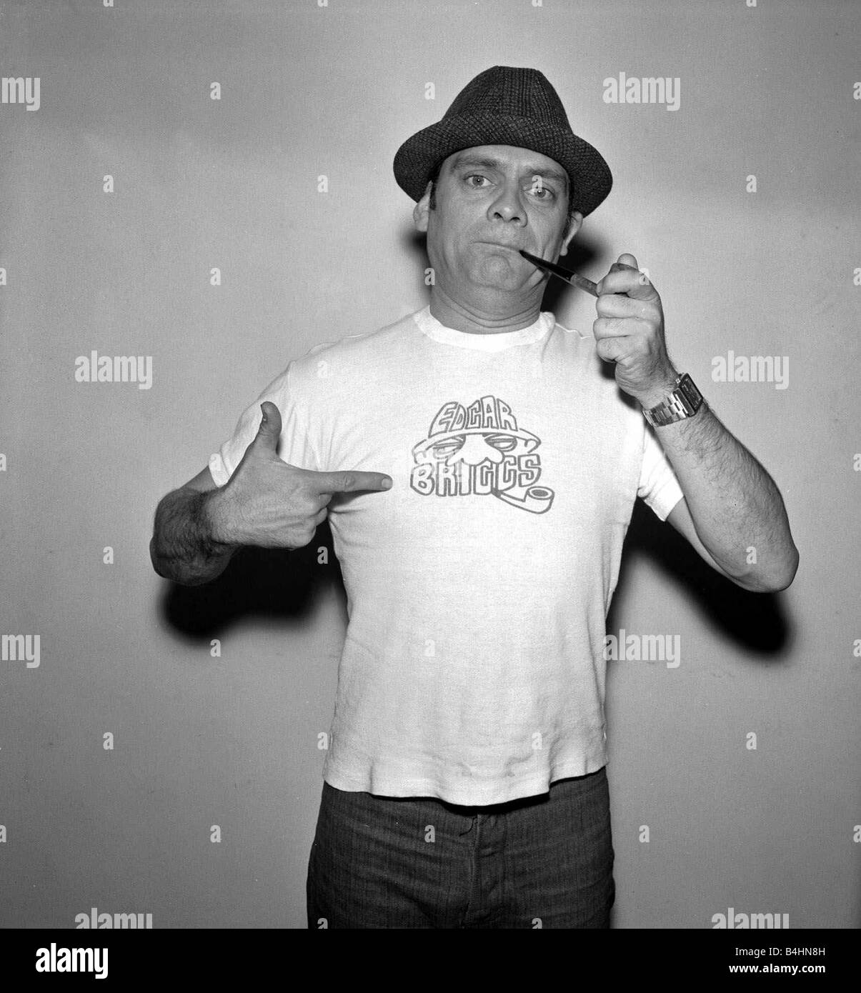 David Jason Actor September 1974 playing the bumbling spy Edgar Briggs ...