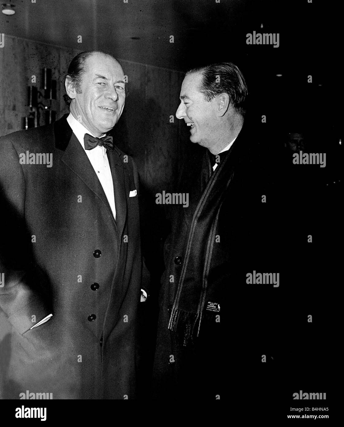 Yellow Rolls Royce Film Premiere December 1964 Rex Harrison Actor LEFT ...