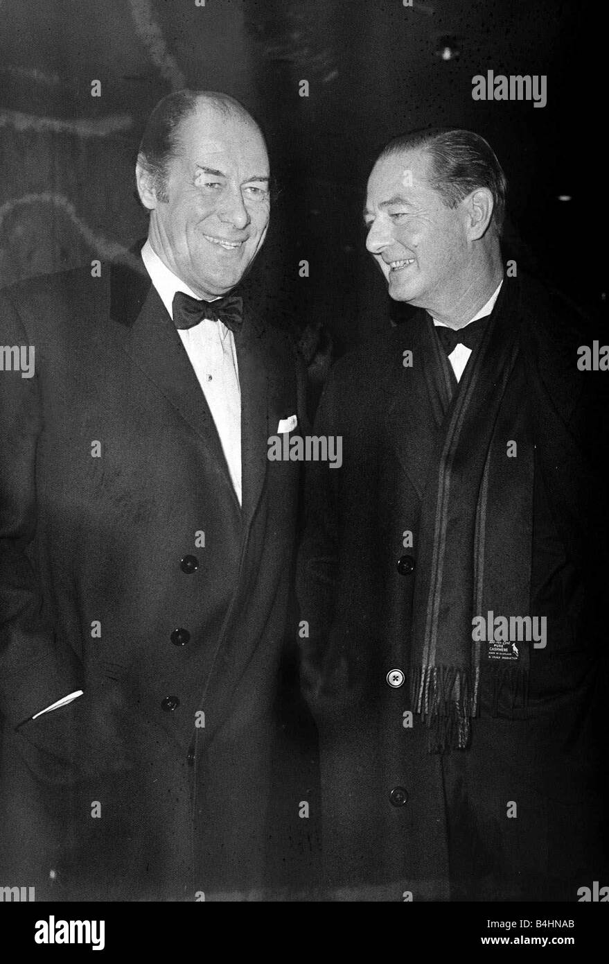 Yellow Rolls Royce Film Premiere December 1964 Rex Harrison Actor LEFT ...