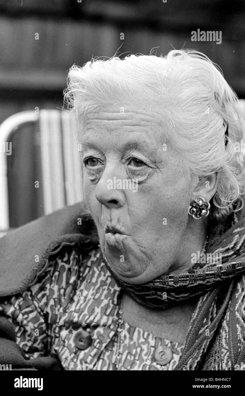 Margaret rutherford september 1963 actress hi-res stock photography and ...