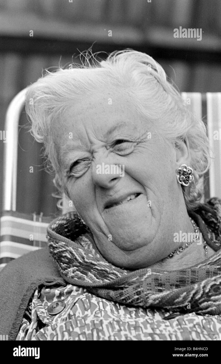 Actress Margaret Rutherford September 1963 Pictured at home Gerrards ...