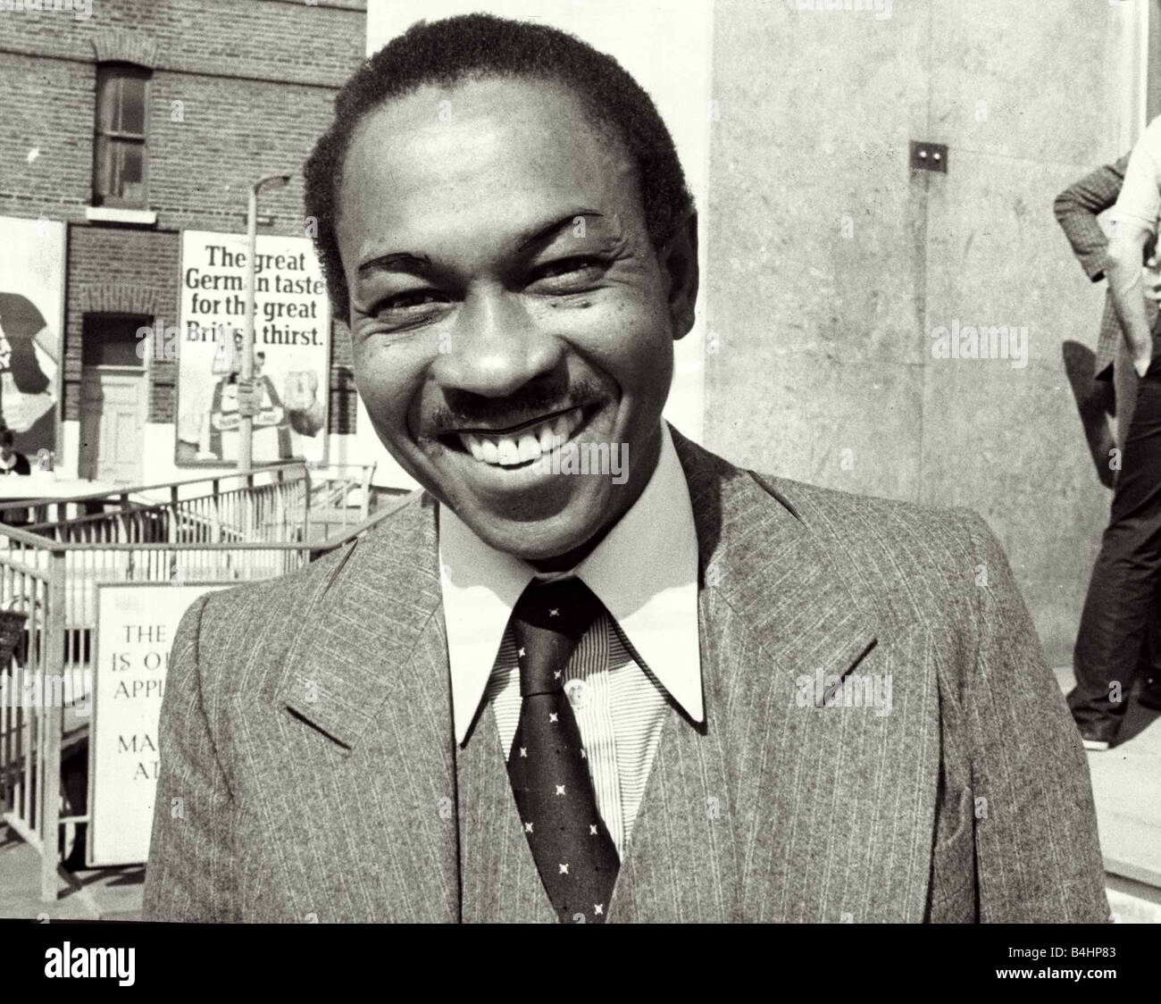 Norman Beaton Actor star of the TV Show Empire Road Stock Photo - Alamy